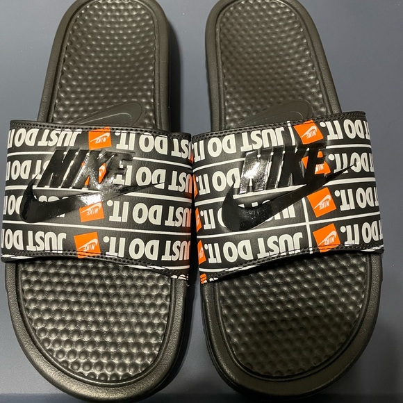 Nike | Shoes | Mens Nike Benassi Jdi Print Slides Size 1 | Poshmark